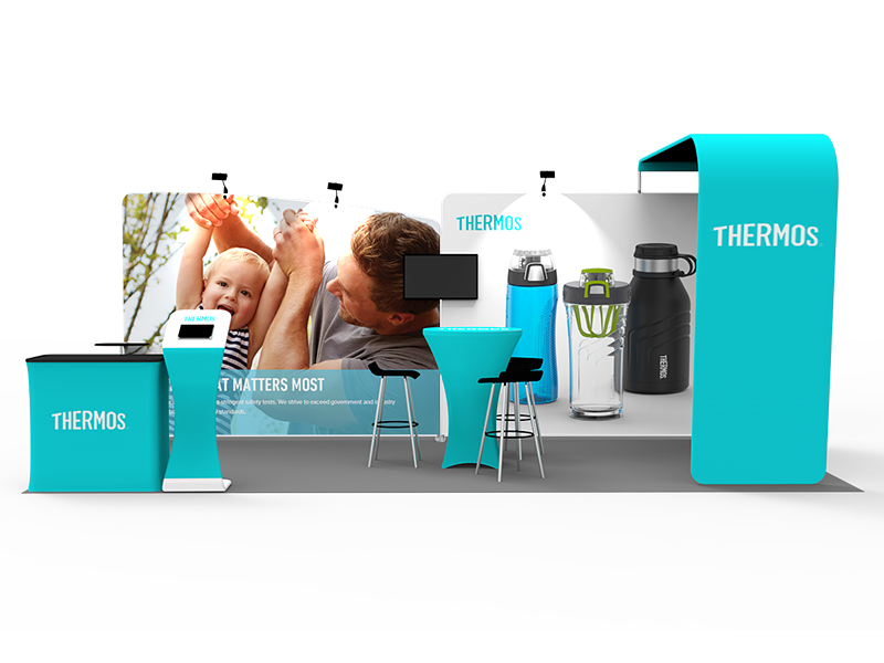 10 x 20ft Portable Exhibition Stand Display Booth 13 | Eastern-Signs
