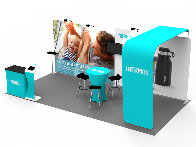 10 x 20ft Portable Exhibition Stand Display Booth 13 | Eastern-Signs